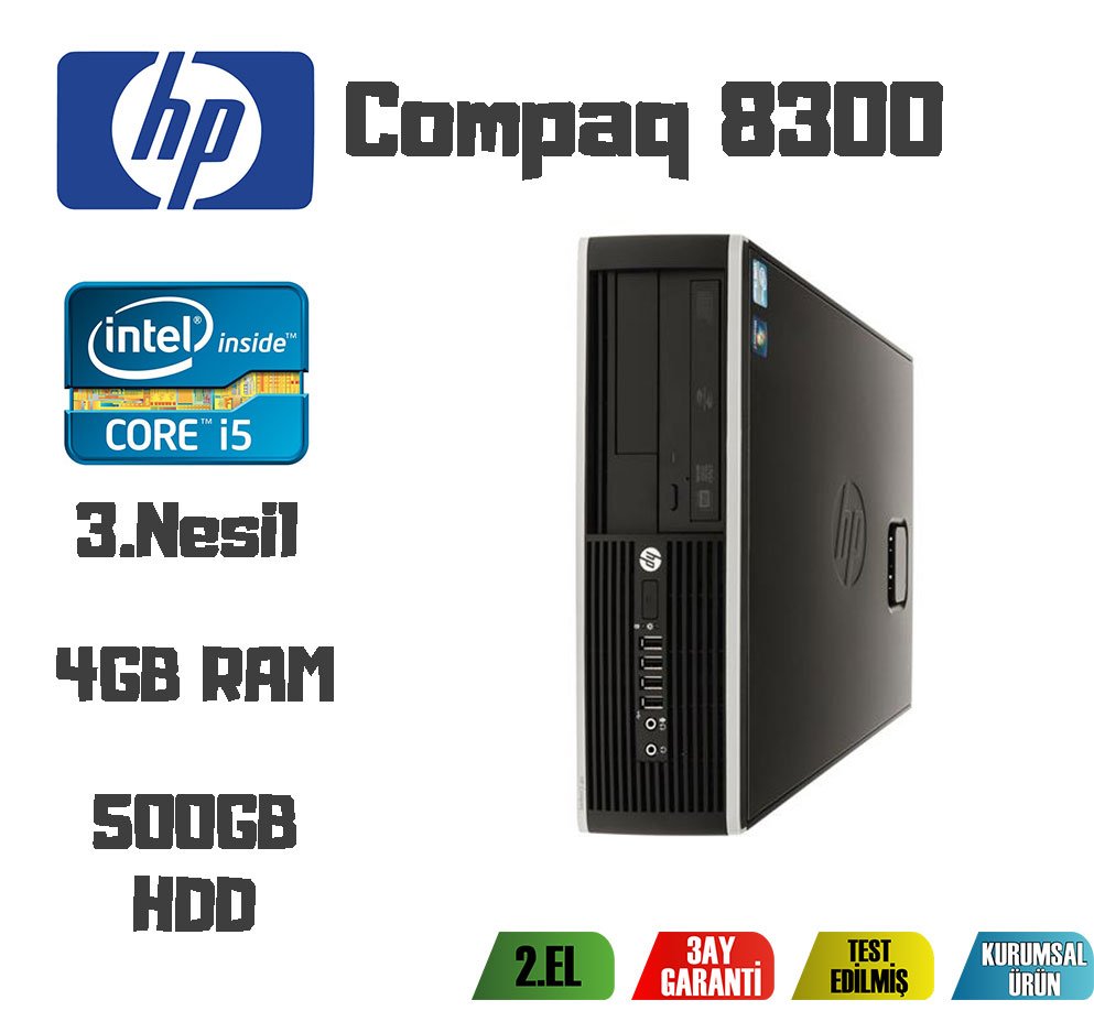 HP Compaq Elite 8300 Core i5-3470 3.20 Ghz 4 GB Ram 500 Gb Hdd Fiyat ve ...